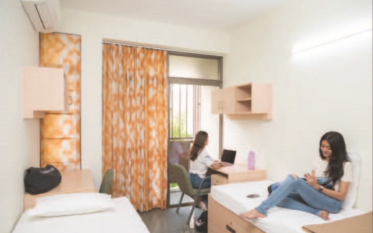 AURO Hostel Facilities on Campus